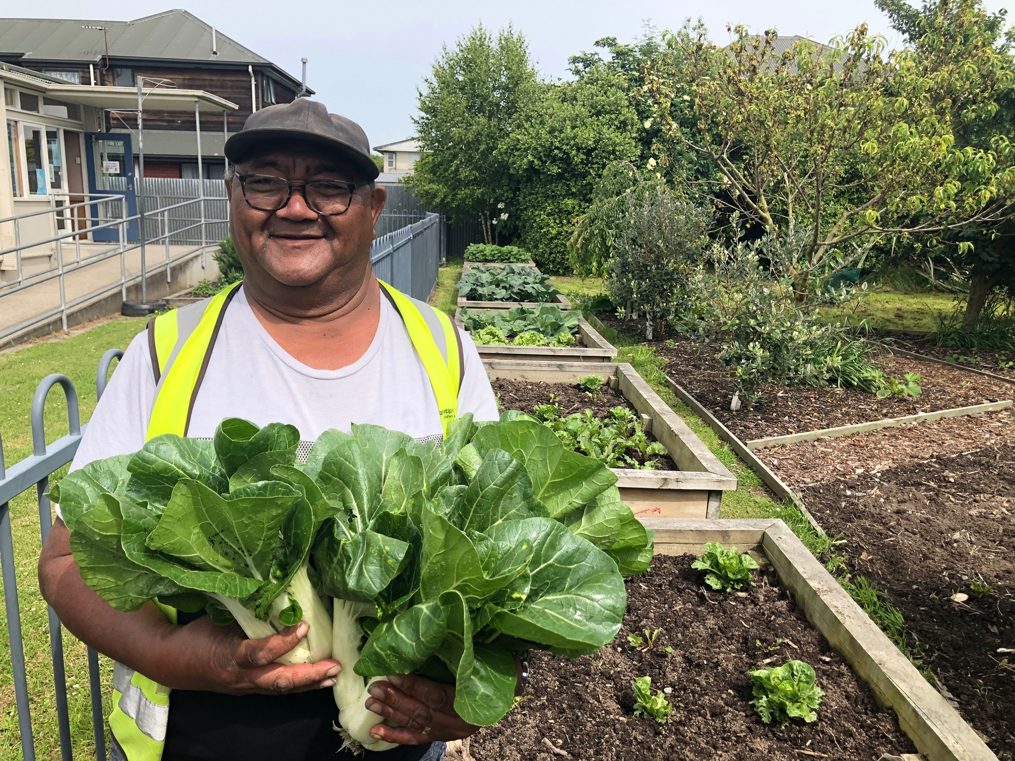 Tahi growing connections and vegetables in his community :: Kāinga Ora ...
