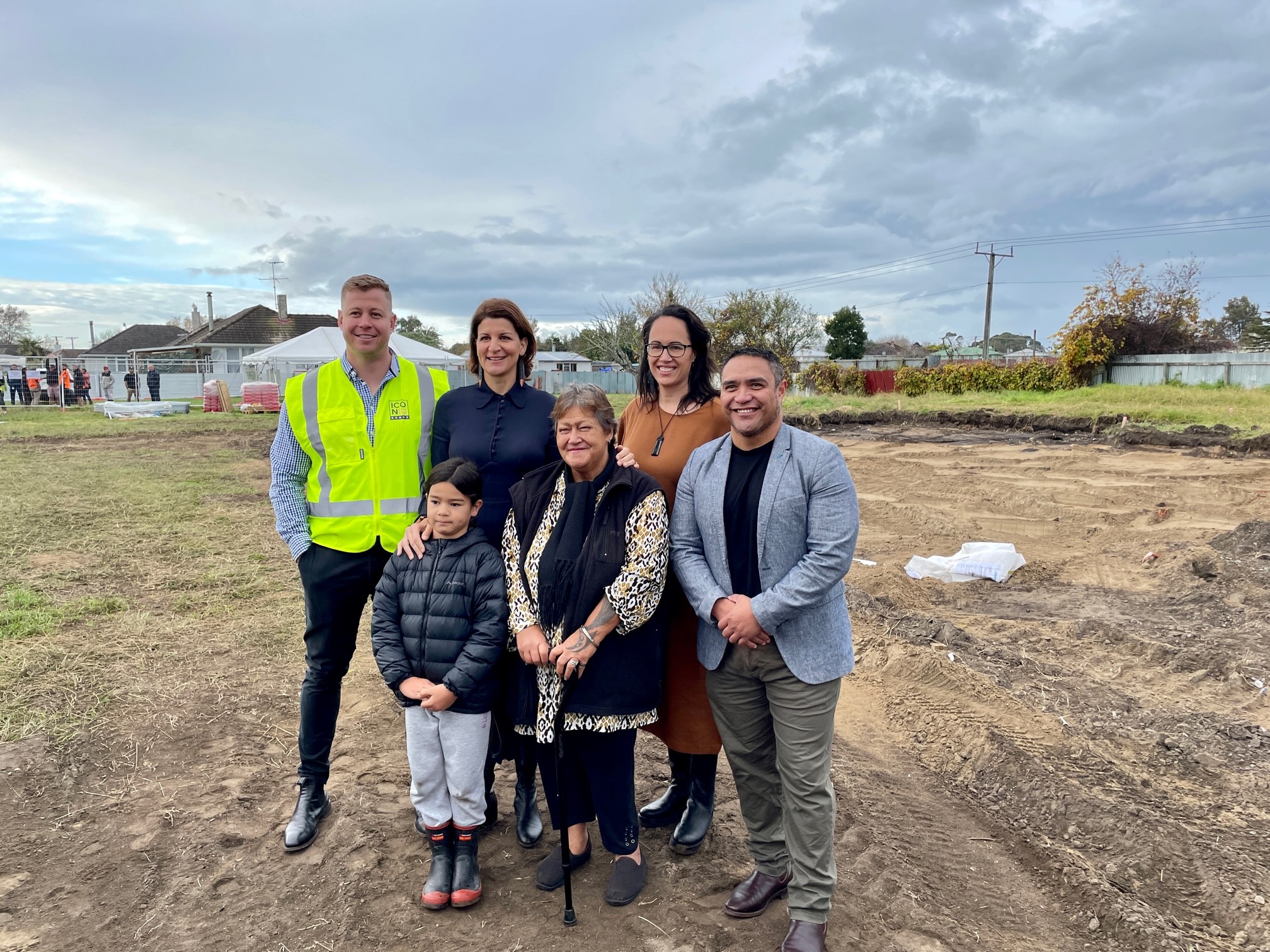 Land blessed before building of 14 new Elgin homes starts :: Kāinga Ora ...