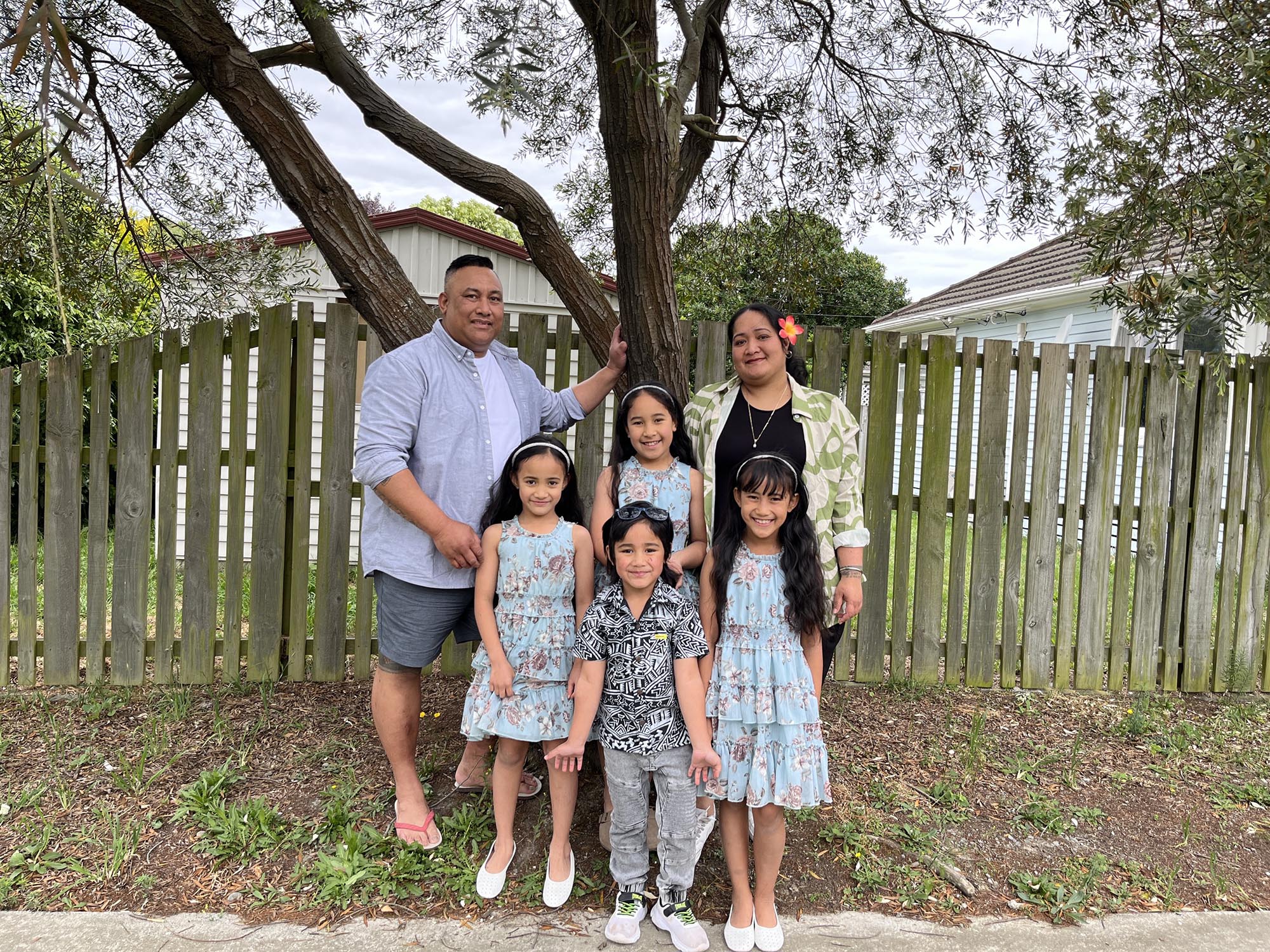 Family put financial challenges behind them and set sights on first ...